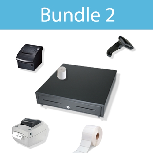 Tri-Technical Systems - POS Hardware Bundle With Barcoding
